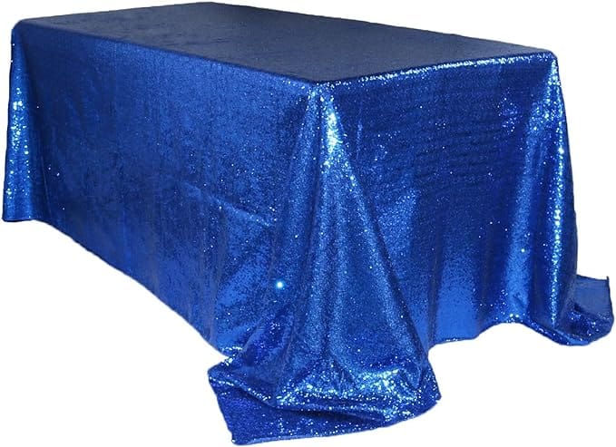 Sequins Tablecloth Rectangle – 90″ X 156″ | Vibrant Occasions